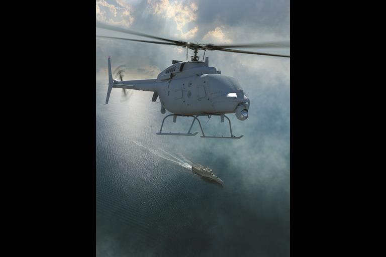 Northrop Grumman demos wide-area submarine tracking with MQ-8C | News ...